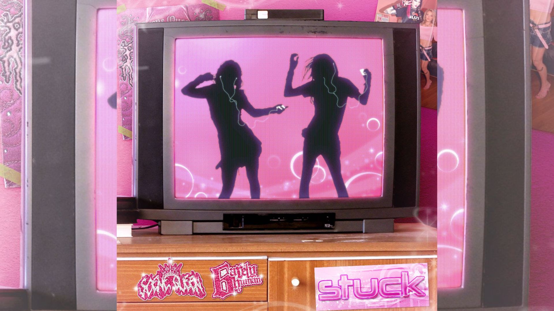 Scene Queen and 6arelyhuman go back to MySpace Era "Stuck"
